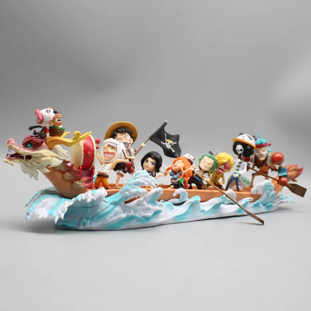Figuras en PVC One Piece, Luffy, Dragon Boat, Team Nami - animefiguras.es